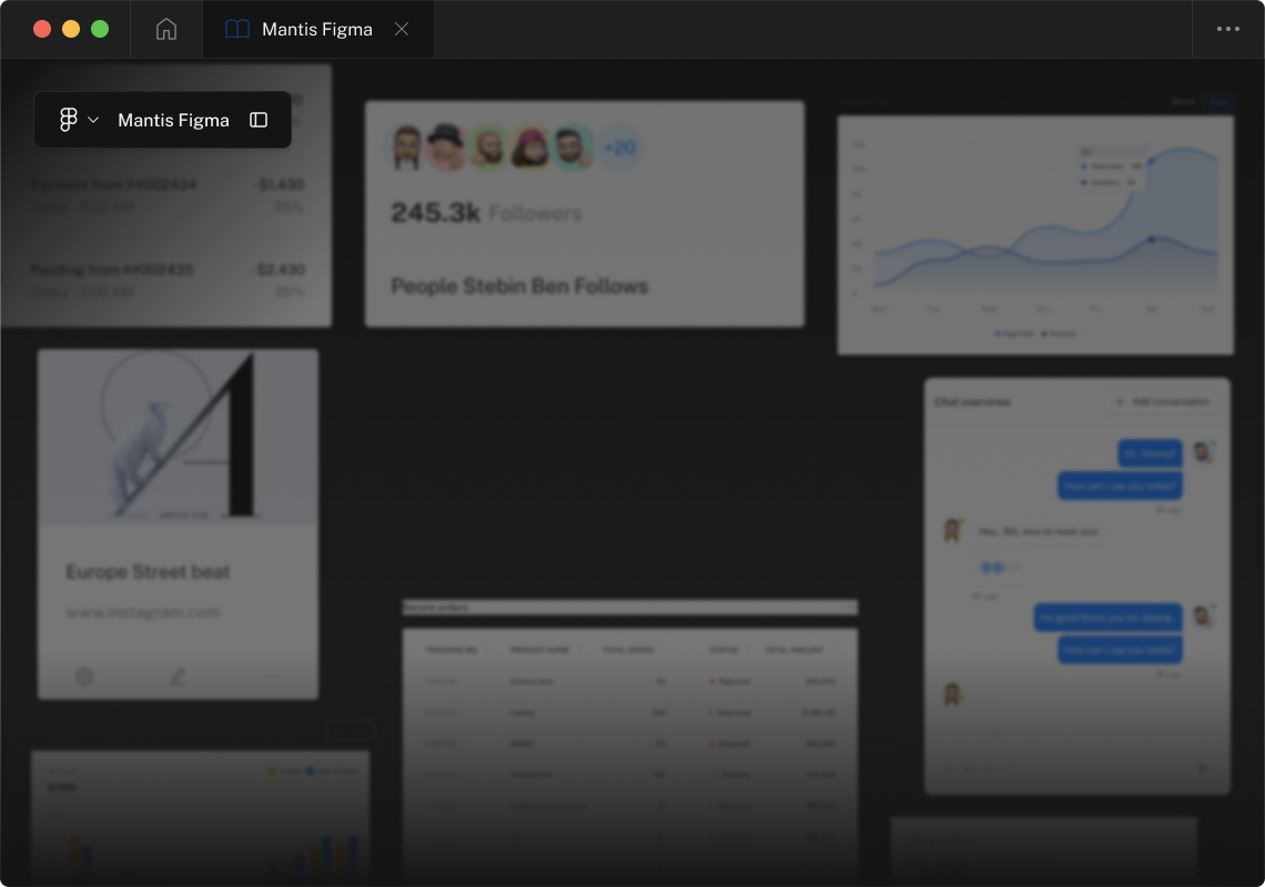 Mantis React Admin Dashboard