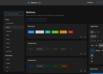 Mantis React Admin Dashboard